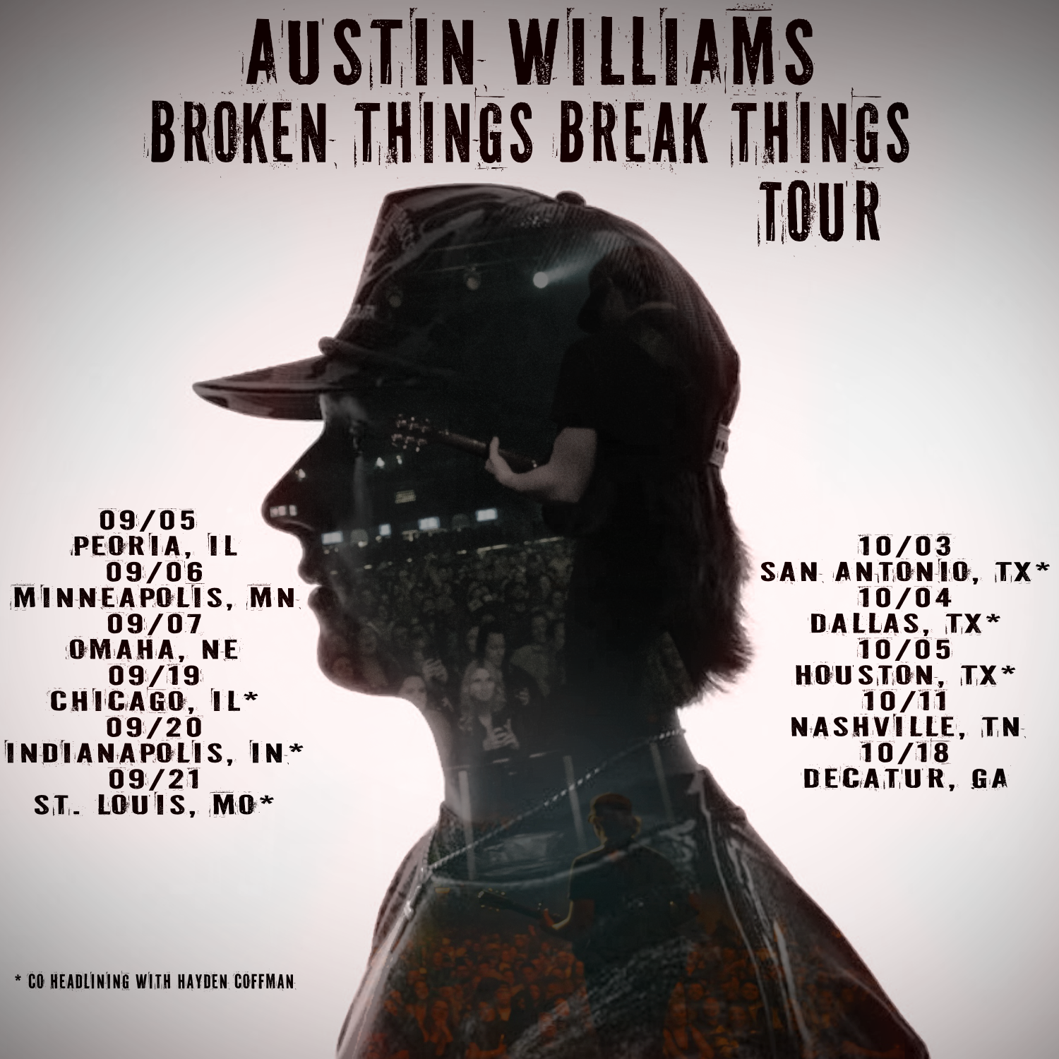 Austin Williams Announces Headlining Tour - Country Music On Tour