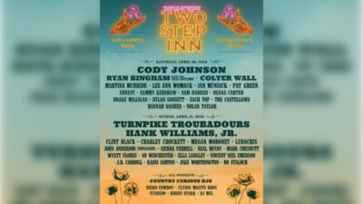 Cody Johnson & Turnpike Troubadours To Headline Two Step Inn 2024