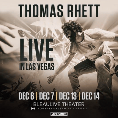 Thomas Rhett Live In Vegas; Tickets On Sale Now - Country Music On Tour
